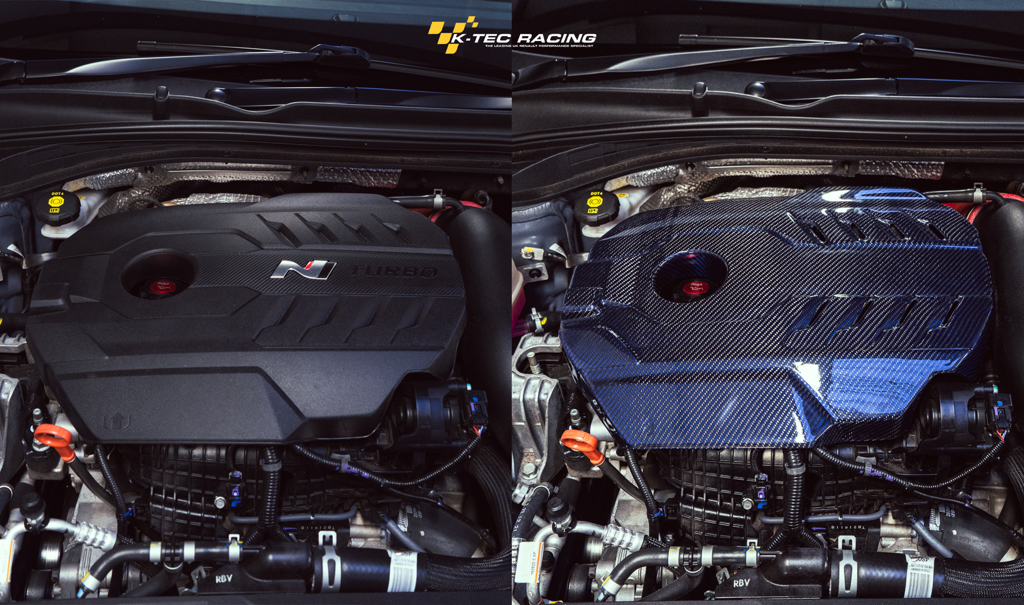 KTR Hyundai i30N Carbon Fibre Engine Cover *PRE-ORDER*