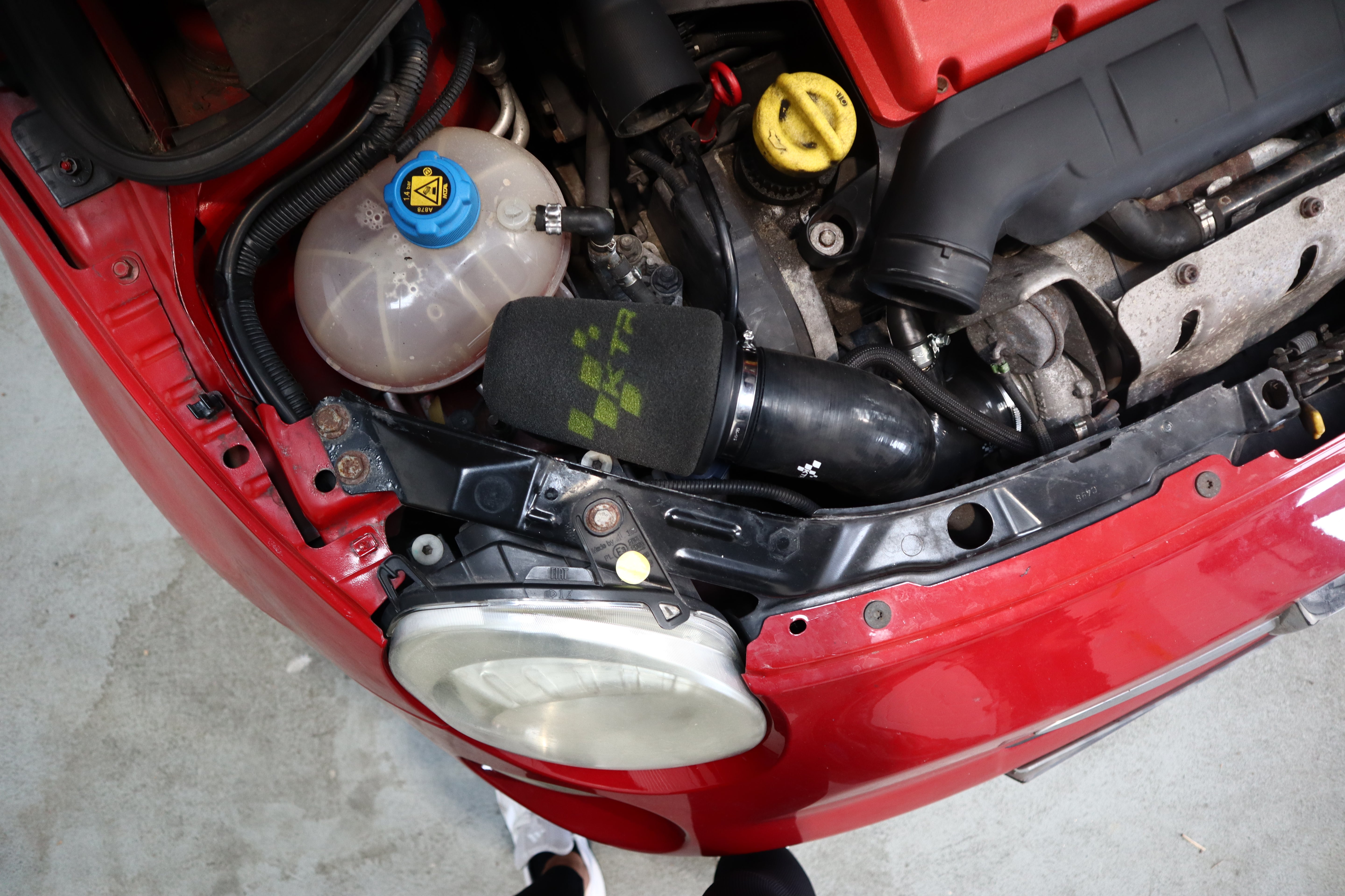 KTR Fiat Abarth 595 IHI Induction Kit