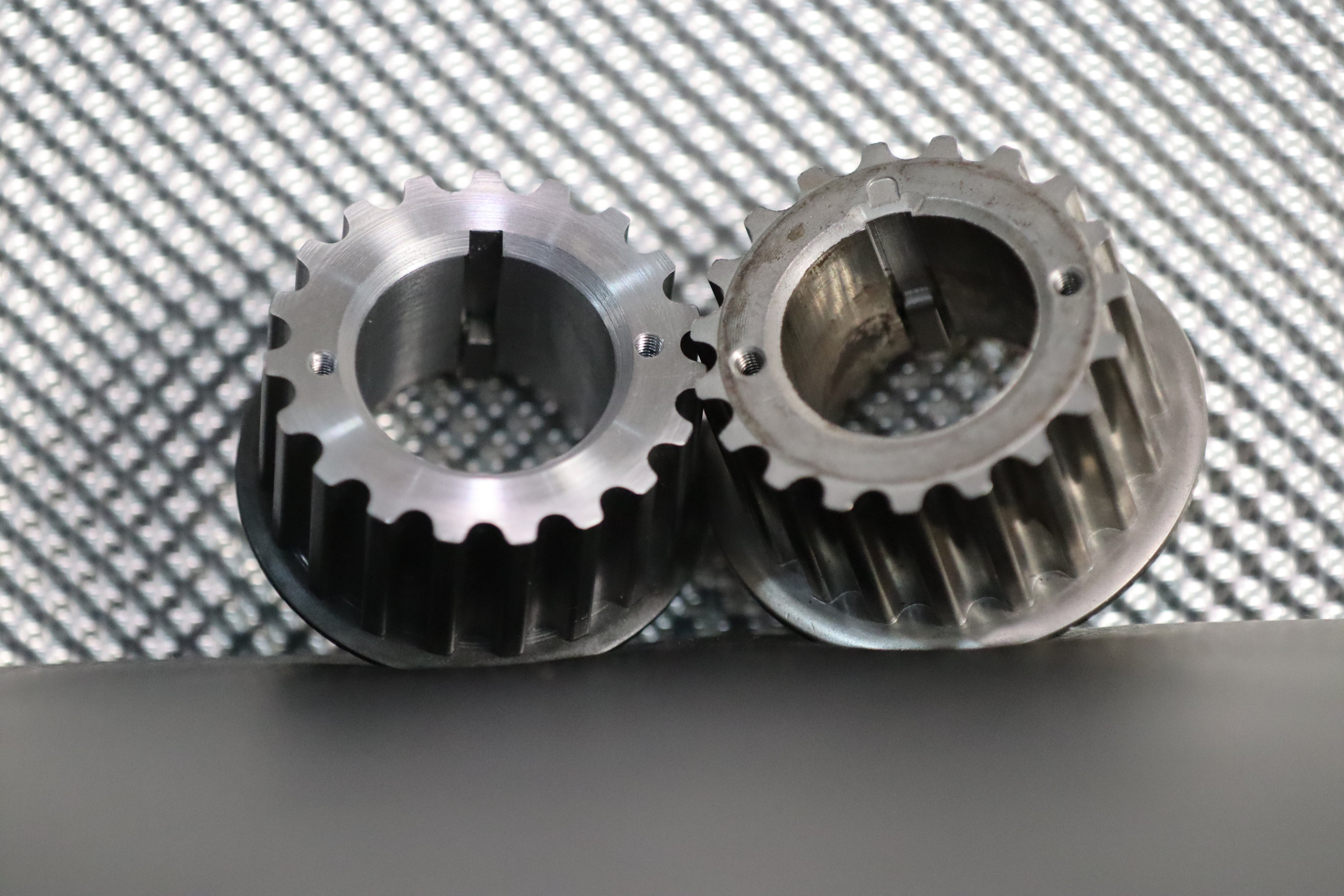 KTR F4R | F4R-T Billet Crank Pulley With Keysteel Keyway