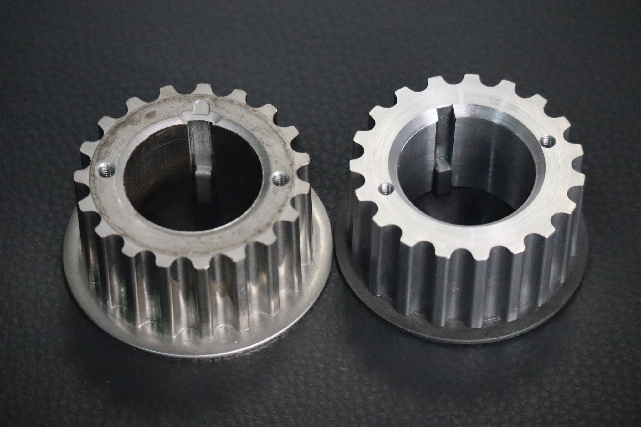 KTR F4R | F4R-T Billet Crank Pulley With Keysteel Keyway