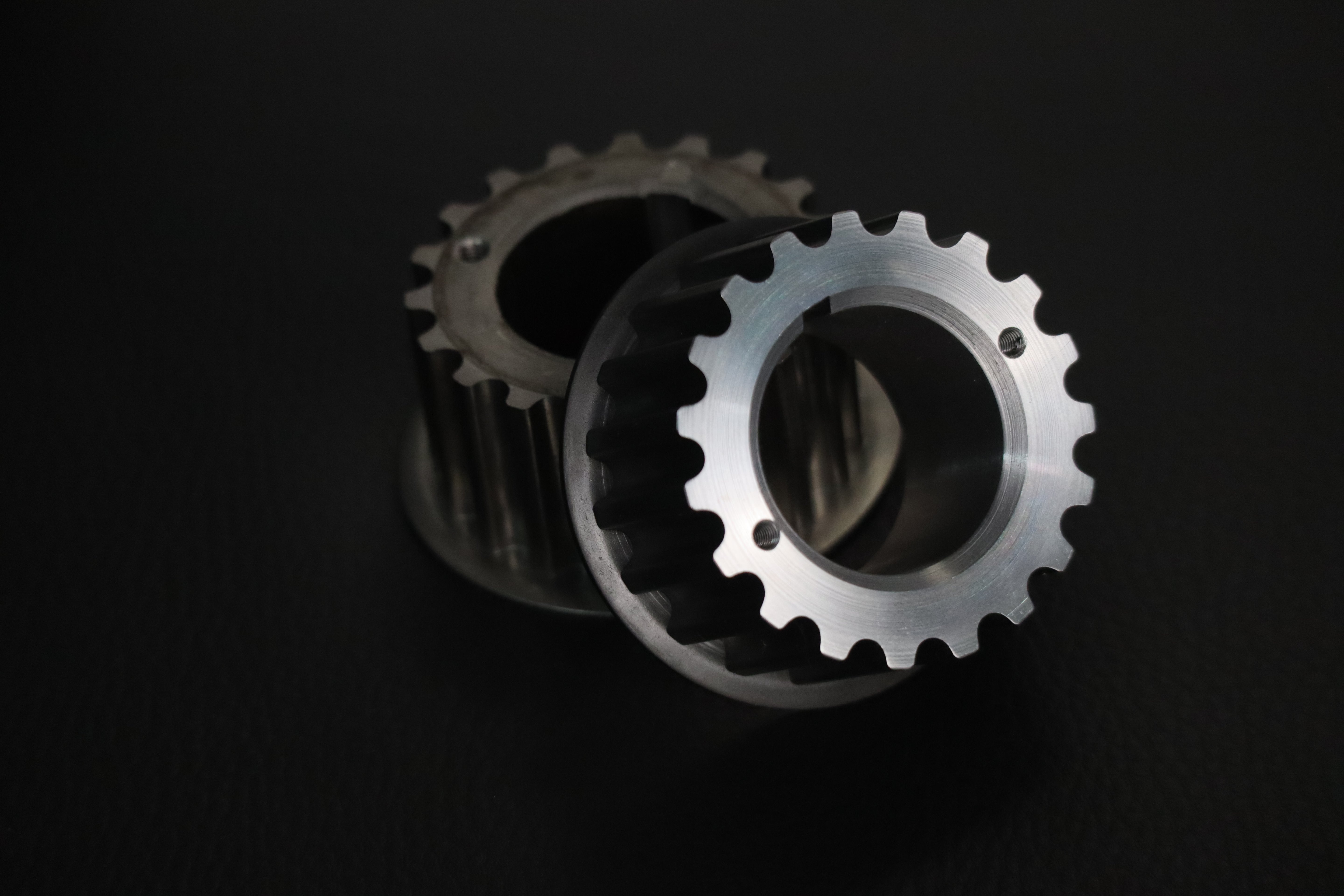 KTR F4R | F4R-T Billet Crank Pulley With Keysteel Keyway