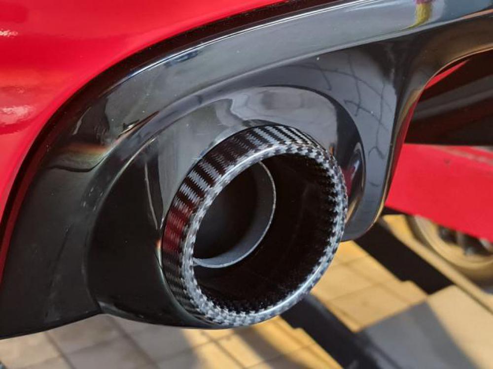 KTR Clio 3RS 200 Carbon Exhaust Surround (Pair)